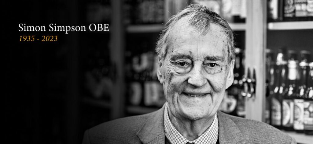 Simon Simpson OBE: 1935 - 2023 - Simpsons Malt